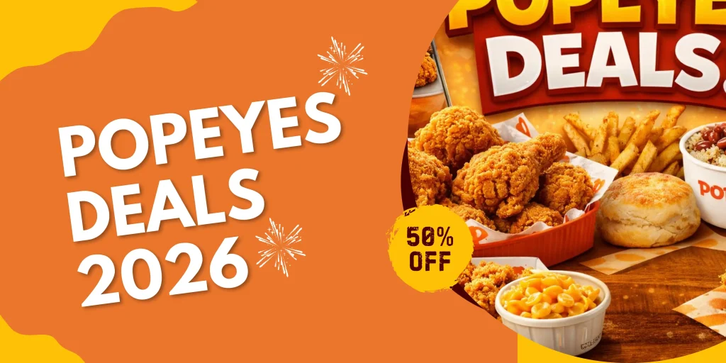 Popeyes Deals february 2026 - Save Up to 50% Today! 🔥